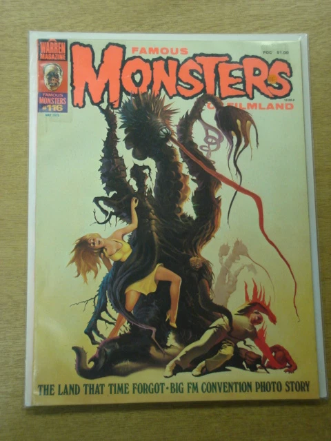 FAMOUS MONSTERS OF Filmland #116 Vf Warren Horror Magazine £12.99 ...