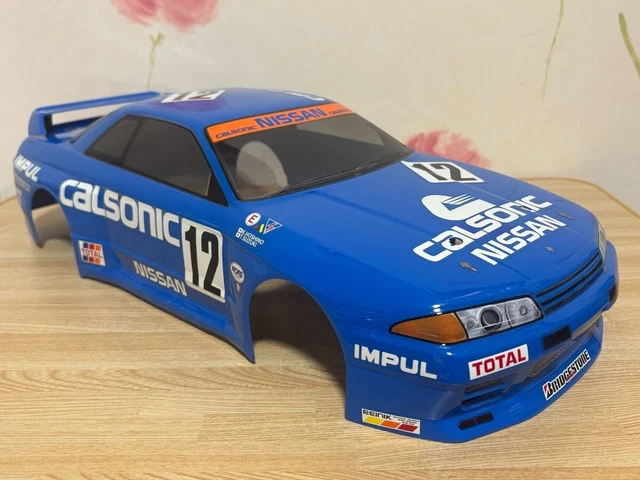 1/10 HPI RACING Nissan Skyline GT-R R32 Calsonic racing Car UnrRadio ...