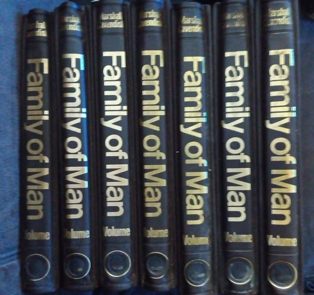 FAMILY OF MAN Magazine. 7 Volumes. Marshall Cavendish.. 98 Editions £30 ...