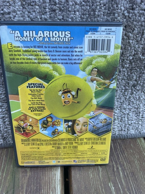 BEE MOVIE (DVD, 2007) Full Screen $8.95 - PicClick CA
