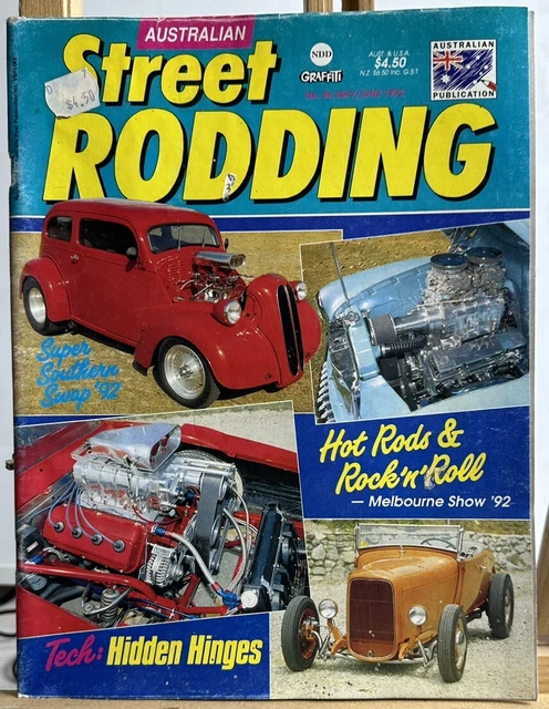 GRAFFITI AUSTRALIAN STREET Rodding Magazine No.84 May/June 1992 In VGC ...