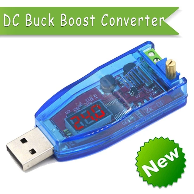 MINI DC-DC BUCK Boost Converter Step Up Down Power Supply Module USB 5V ...