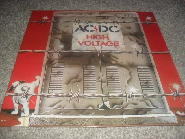 AC/DC -HIGH VOLTAGE- Awesome Rare Ltd Ed Reissue Lp Vinyl Albert ...