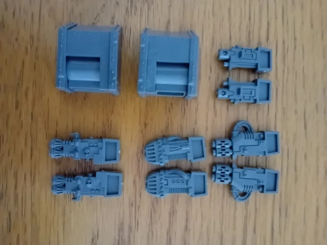 WARHAMMER 40K - Leman Russ Sponsons + Guns £10.00 - PicClick UK