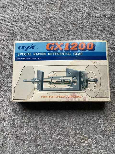 AYK GX1200 RX1200 R/C Car Special Racing Differential Gear Vintage 1970’s Models £39.99 ...