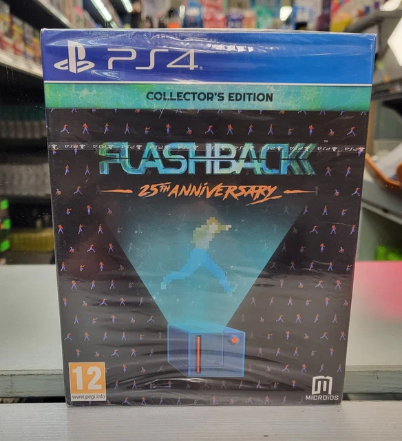 FLASHBACK 25TH ANNIVERSARY SIGILLATO LIMITED EDITION SONY PS4 PLAYSTATION 4 EUR 30,00 - PicClick FR