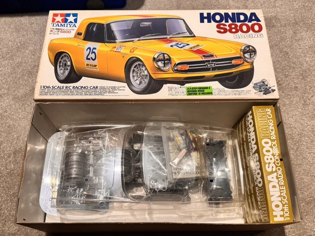 TAMIYA HONDA S800 Kit #58175 M-02 1/10 scale new in the box £260.70 ...