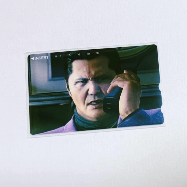 RYU GA GOTOKU 0 Directors Cut Taiki Awano Telephone Card Style ...
