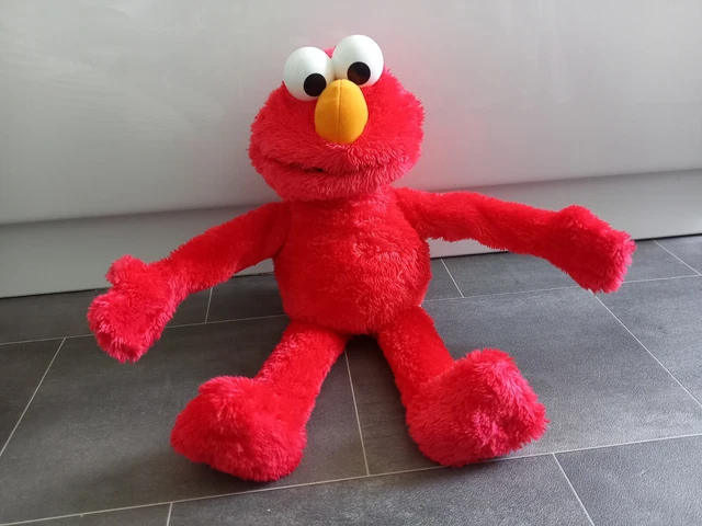 SESAME STREET BIG Hugs Elmo Talking Moving Singing Hasbro 2012 A4256 £ ...