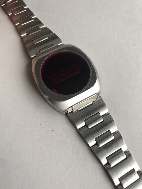 OROLOGIO VINTAGE TIMEBAND LED anni '70 Pulsar Era EUR 100,00 - PicClick IT