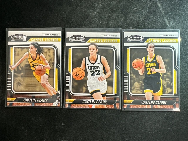 (3) 2024 PANINI Caitlin Clark Campus Legends EUR 0,89 - PicClick FR