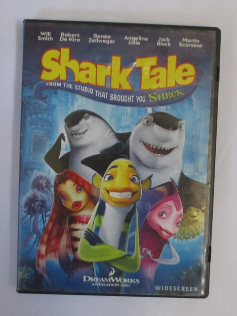 SHARK TALE (DVD, 2005, Widescreen) Very Good Condition $8.36 - PicClick CA