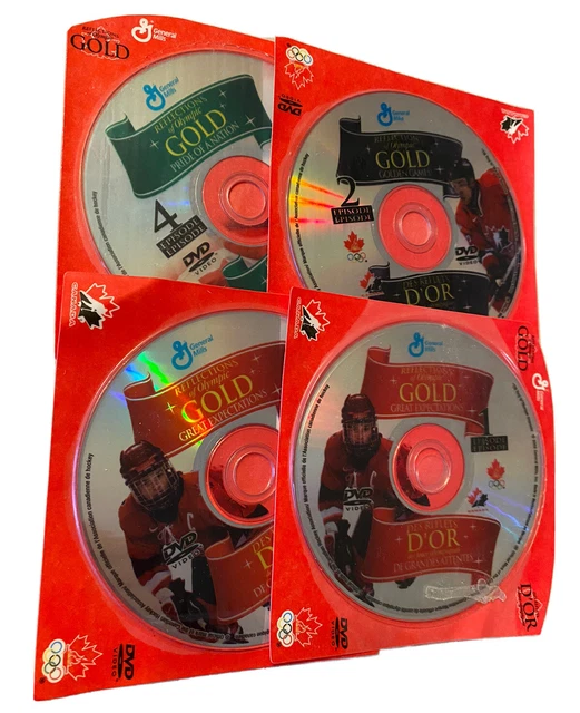 GENERAL MILLS REFLECTIONS Of Olympic Gold Hockey DVD Cereal General ...