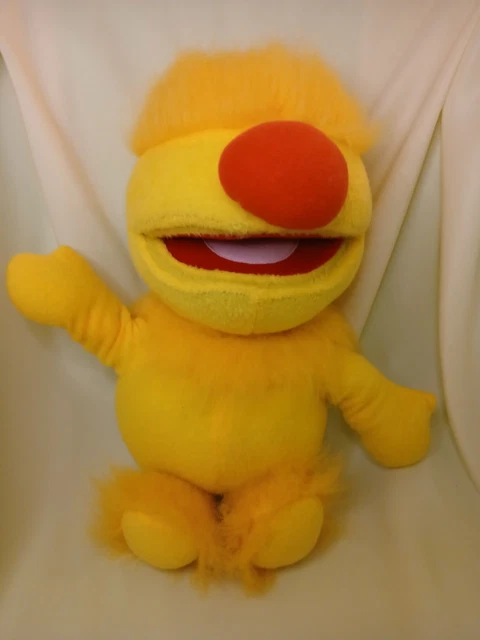 WIDGET WORLD FIRST Choice "Doobley" Yellow Hand Puppet Monster £4.81 ...