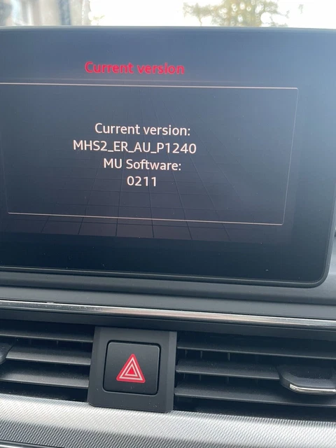 AUDI Q5 MHS2 Navigazione 2024 (Aprile) Aggiornamento Mappa Regno Unito ...