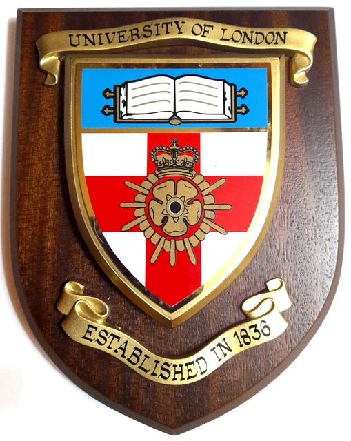 UNIVERSITY OF LONDON Mess Plaque or Shield £49.00 - PicClick UK
