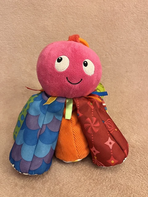 LITTLE TIKES ACTIVITY Octopus Soft Plush Baby Play Toy Sound Sensory ...