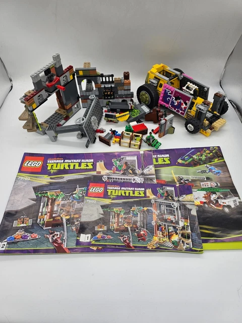 LEGO® TMNT 79103 & 79104 Inkl. Anleitung | Lair Attack & Shellraise ...