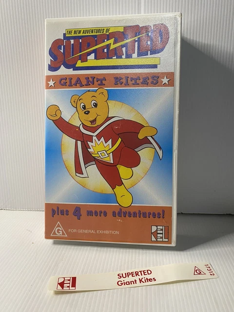 SUPERTED VHS GIANT Kites Plus 4 More Adventures $25.00 - PicClick AU