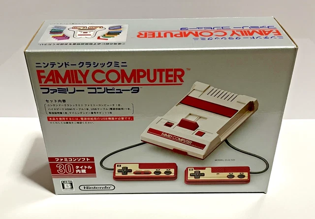 NINTENDO NES CLASSIC Mini Family Computer Famicom Game Used Tested ...