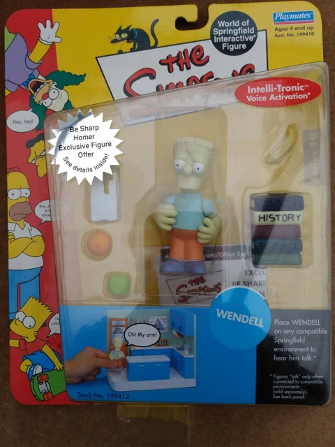 FIGURA DE ACCIÓN interactiva Simpsons Wendell Intelli-tronic WOS ...