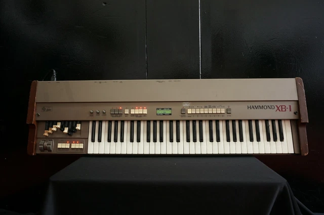 HAMMOND XB1 XB-1G Rare Limited Edition Drawbar Keyboard Tonewheel Organ ...