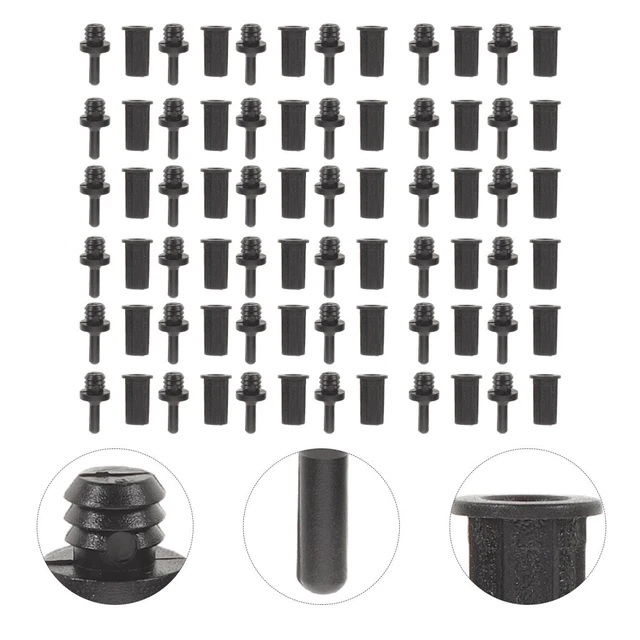 30 PCS SNAP Fasteners Audio Speaker Cover Clip Plastic Subwoofer Grill ...