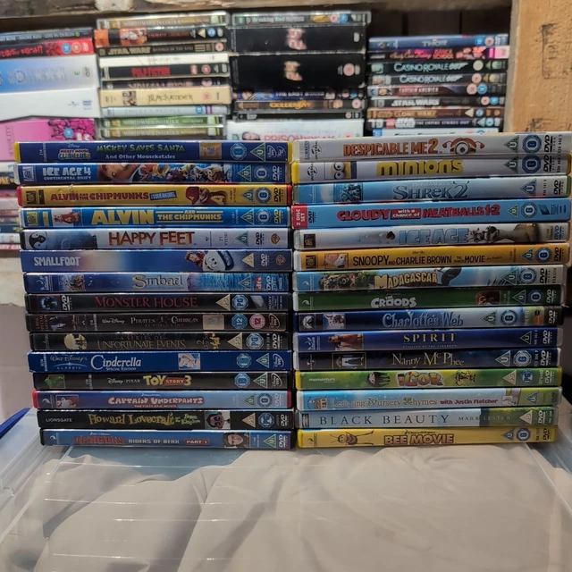 30 DISNEY DREAMWORKS Universal DVD Job Lot Bundle Kids Childrens DVDs Animated £24.95 - PicClick UK