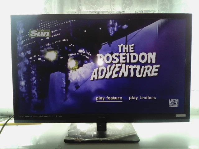 TECHNIKA 24F22B-FHD 24-INCH 24" TV with Freeview HD BUILD IN DVD PLAYER ...