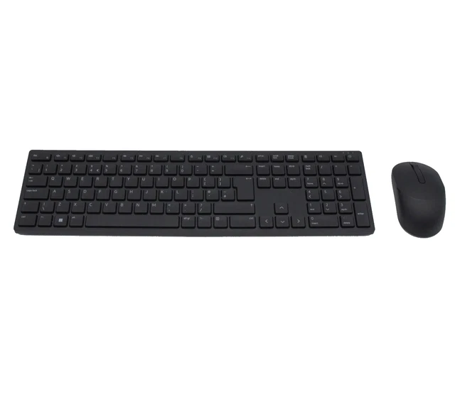 DELL WIRELESS KEYBOARD & Mouse Set USB Dongle KM5221W QWERTY UK ...