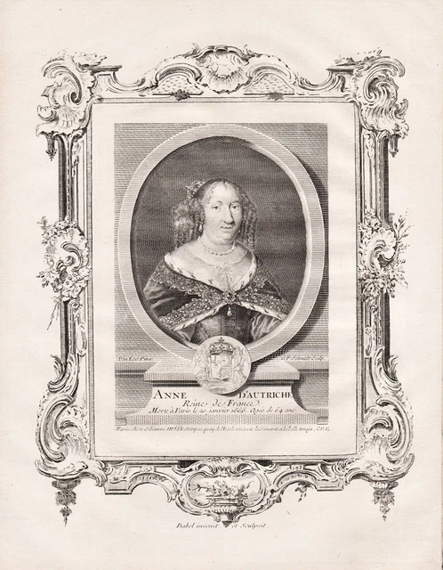 ANNA VON ÖSTERREICH Königin Queen Habsburg Erzherzogin Portrait ...