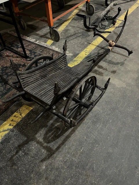 A 079 CHARETTE à bras Indonésienne Bien Lire La Description Svp EUR 180 ...