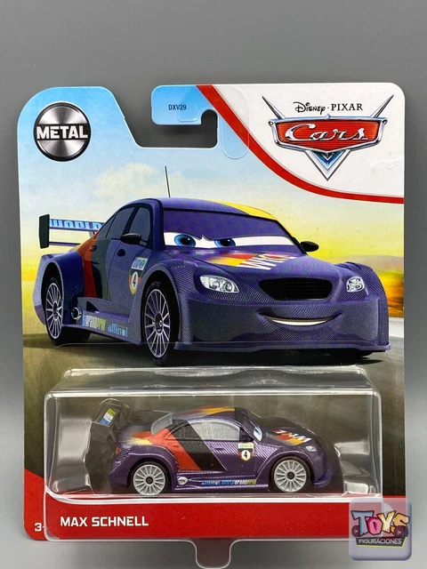 DISNEY PIXAR CARS - Max Schnell - Metal Series 2021 Die Cast 1:55 Cars ...