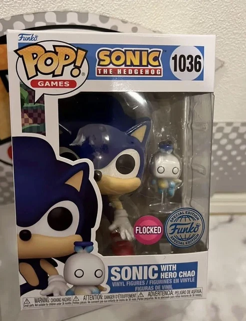 FUNKO POP ! Sonic the Hedgehog Hero Chao Flocky Limited du JAPON EUR 93 ...
