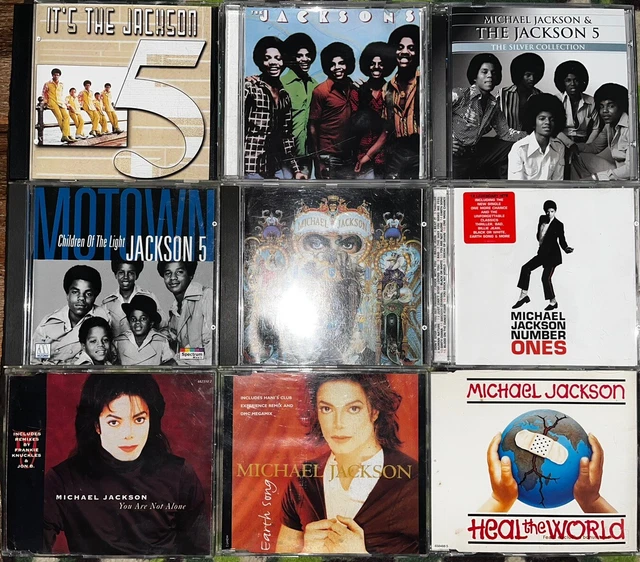 THE JACKSONS MICHAEL Jackson 10 Cd/Dvd Dangerous Number Ones Live In ...