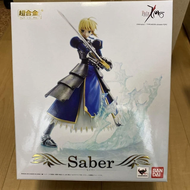 FIGURINE BANDAI FATE/ZERO Chogokin Saber Tamashii Nations Japan d ...