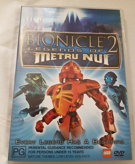 BIONICLE 02 - Legends Of Metru Nui DVD $6.30 - PicClick AU