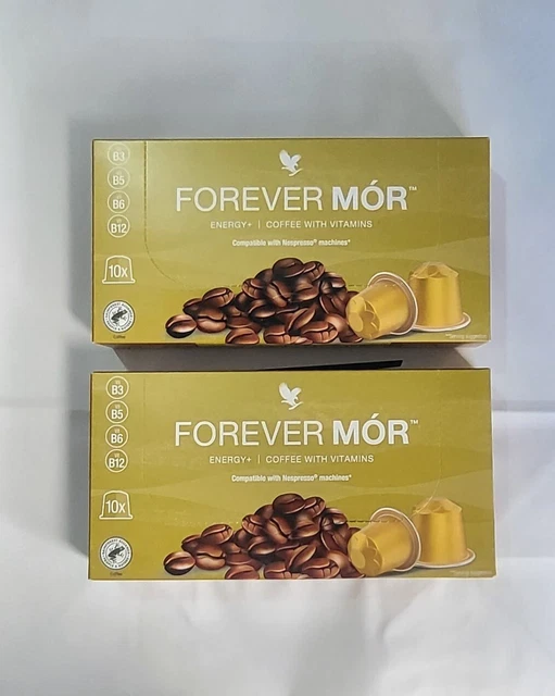 2X FOREVER MÓR Coffee | Vitamin-Enriched Nespresso Pods | FREE 48hr Delivery £29.79 - PicClick UK