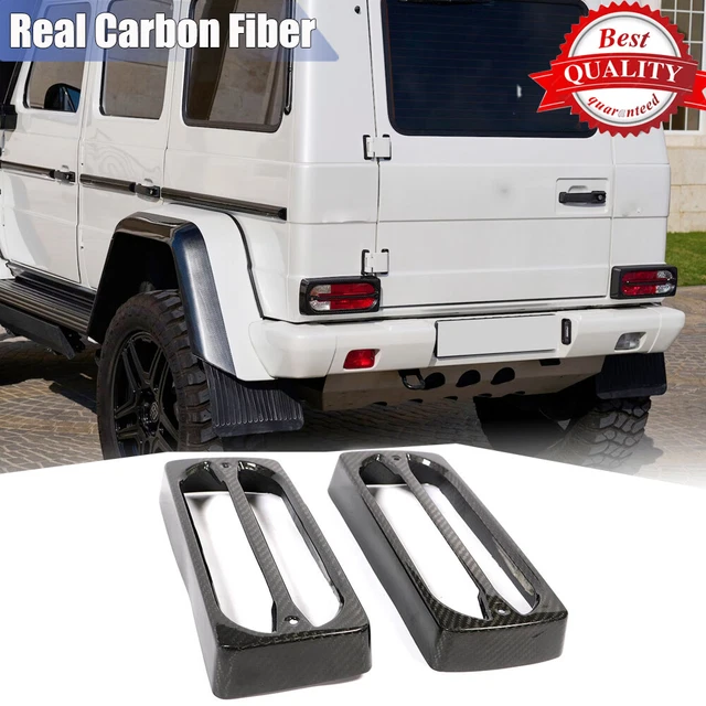 FOR MERCEDES G Wagon W463 G550 G63 2004-18 Real Carbon Rear Tail Light ...