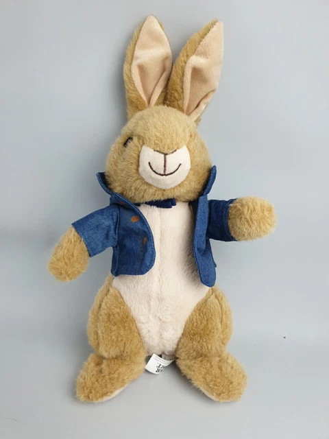 PETER RABBIT PLUSH Soft Toy Official Movie Merchandise 15" Tall Brown ...