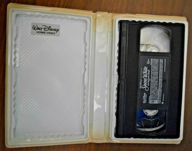RARE VINTAGE SNOW White and the Seven Dwarfs (VHS, 1994) Walt Disney ...