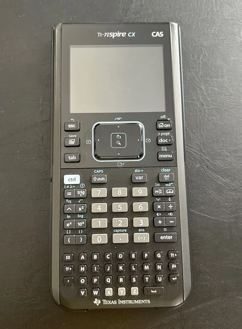 TEXAS INSTRUMENTS TI-NSPIRE CX CAS Calculator $35.00 - PicClick AU