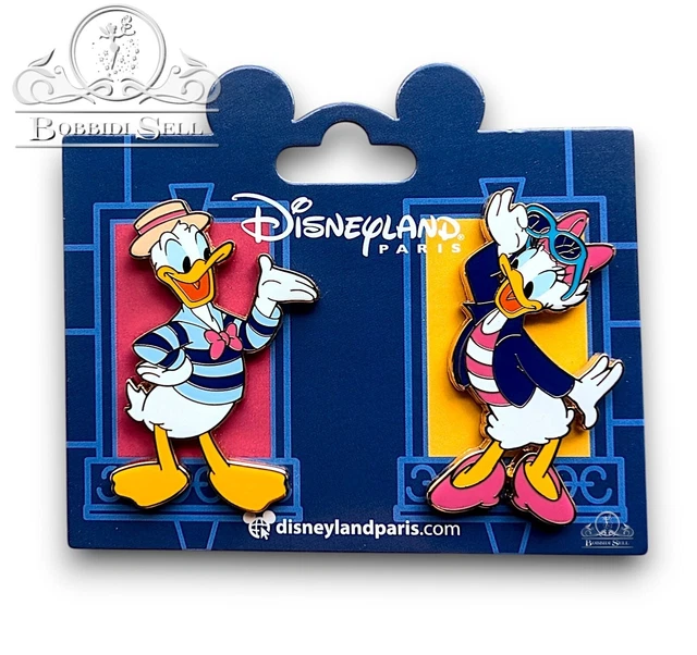 DISNEY DONALD DAISY Paris OE 2025 Disneyland Paris DLP Pin £23.40 - PicClick UK