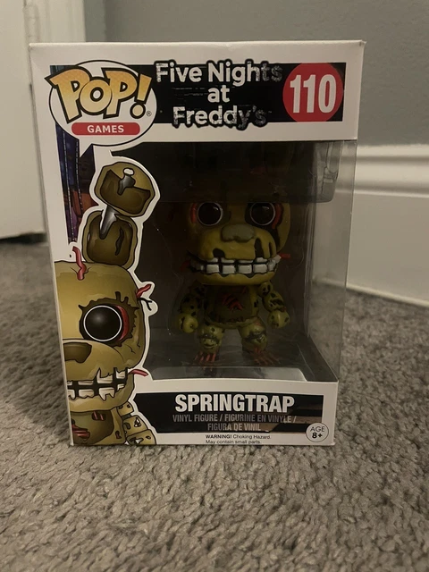 SPRINGTRAP FIVE NIGHTS At Freddy's Games Funko POP! #110 Modellino ...