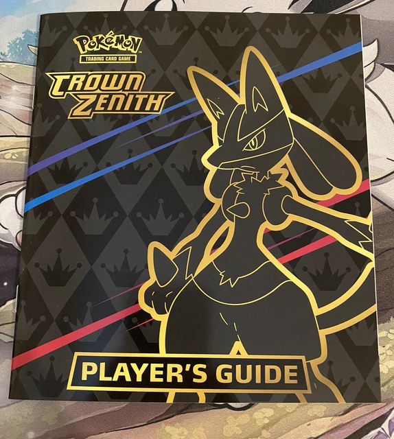POKEMON CROWN ZENITH Players Guide from the Elite Trainer Box ETB 2023 ...