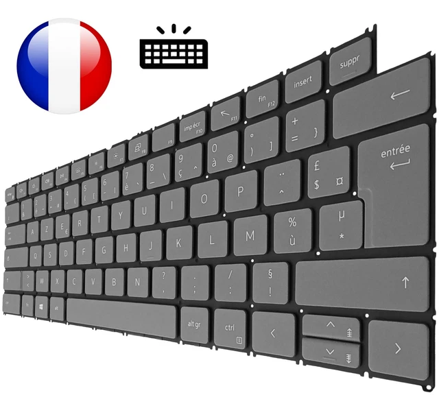 CLAVIER ORIGINAL FRANÇAIS AZERTY pour DELL Vostro 14 - 3420 3425 5410 ...