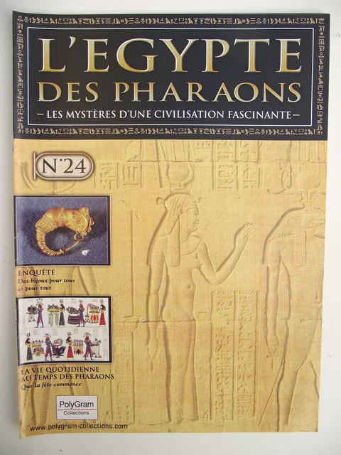 L'EGYPTE DES PHARAONS n° 24 Citée de Cléopâtre Poster : NEKHBET Sans le DVD. EUR 3,10 - PicClick FR
