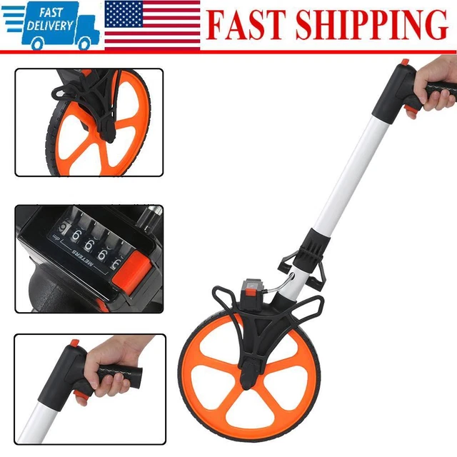 MEASURING WHEEL, DISTANCE Measuring Wheel in Feet, Wheel Measuring Tool ...