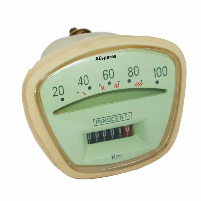 LAMBRETTA LI TV Series 3 Speed Indicator 100 Km/H Veglia $41.16 ...