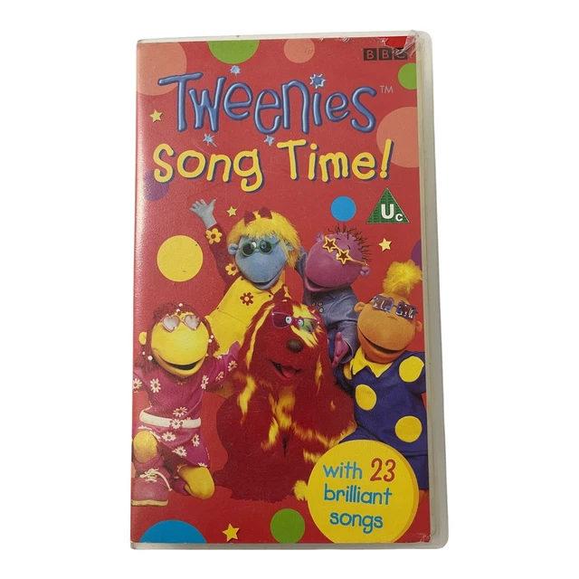 BBC TWEENIES SONG Time VHS Video 1999 Children's TV 23 Songs Vintage ...